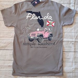 Simply Southern | Tops | Nwt Simply Southern Florida Jeep | Poshmark